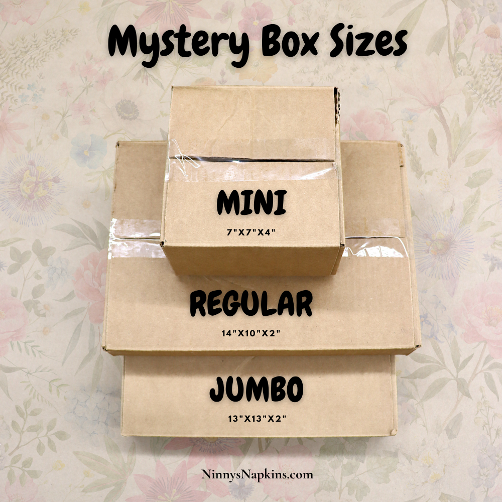 Mystery Boxes Decoupage – Ninnys Napkins